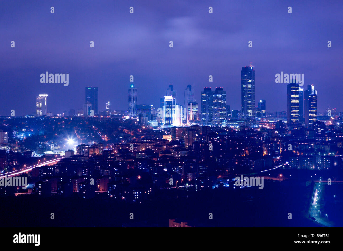 New business center Istanbul Turkey Stock Photo - Alamy