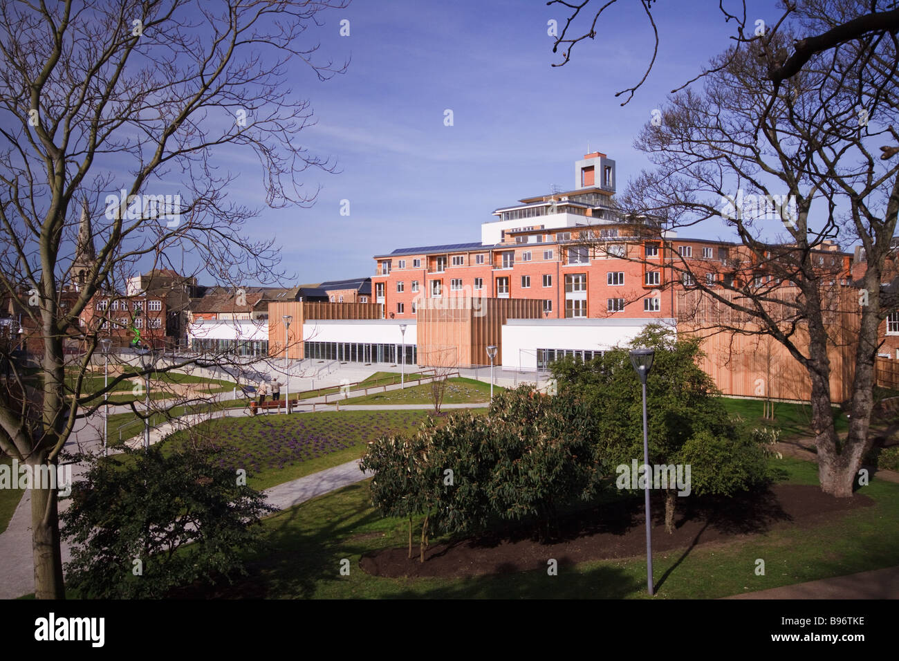 Castle Quay Development Stock Photo - Alamy