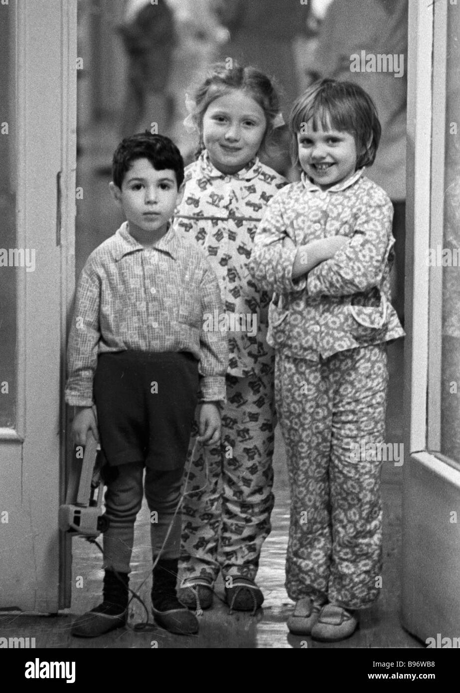Convalescent children in the Rusakov children s hospital Stock Photo ...