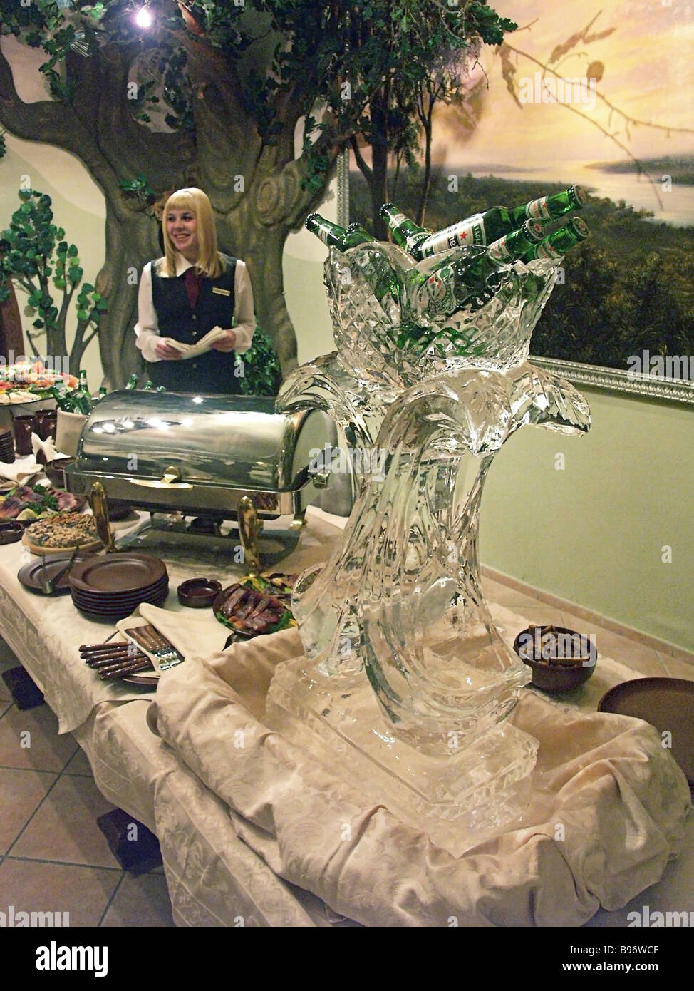 In the Dynasty restaurant on the prestigious Rublevsky Highway west of ...