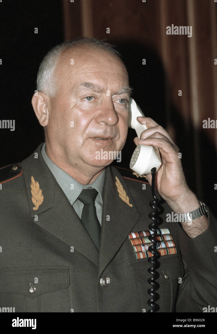 Colonel General Igor Rodionov Russia s Defense Minister Stock Photo - Alamy