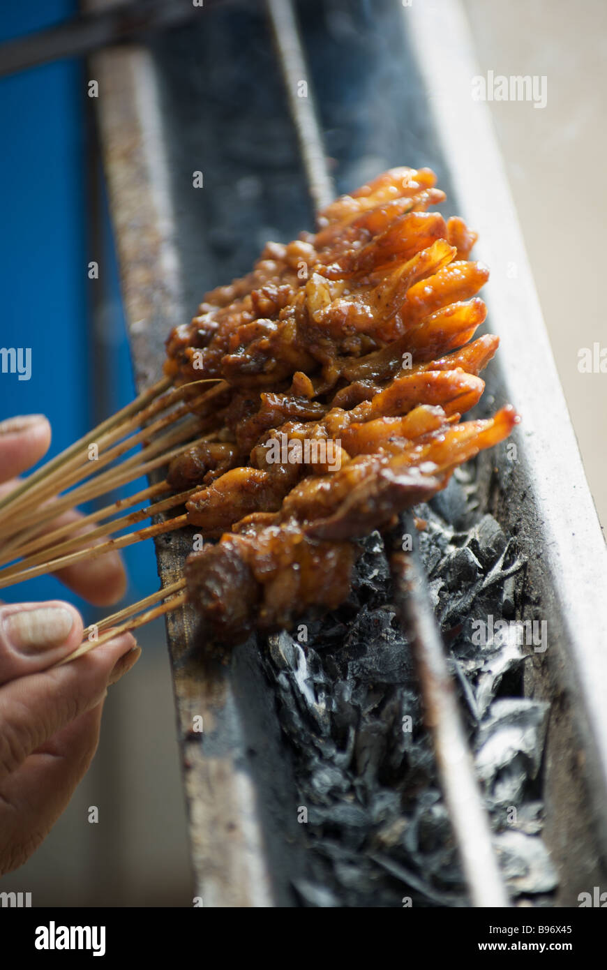 Indonesian BBQ street food Stock Photo - Alamy