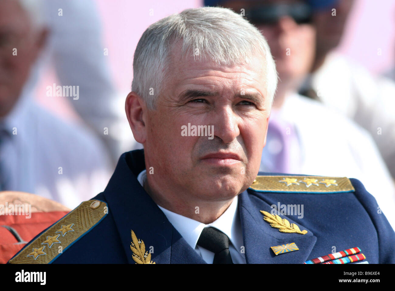Colonel General Alexander Zelin the commander of Russia s Air Force at ...