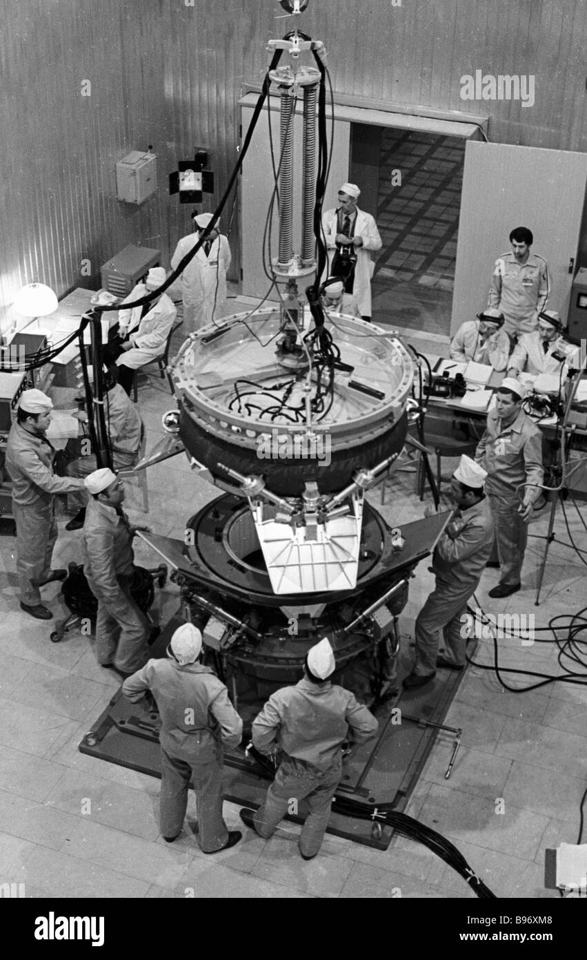 Staff of the Soviet Academy of Sciences Space Research Institute ...
