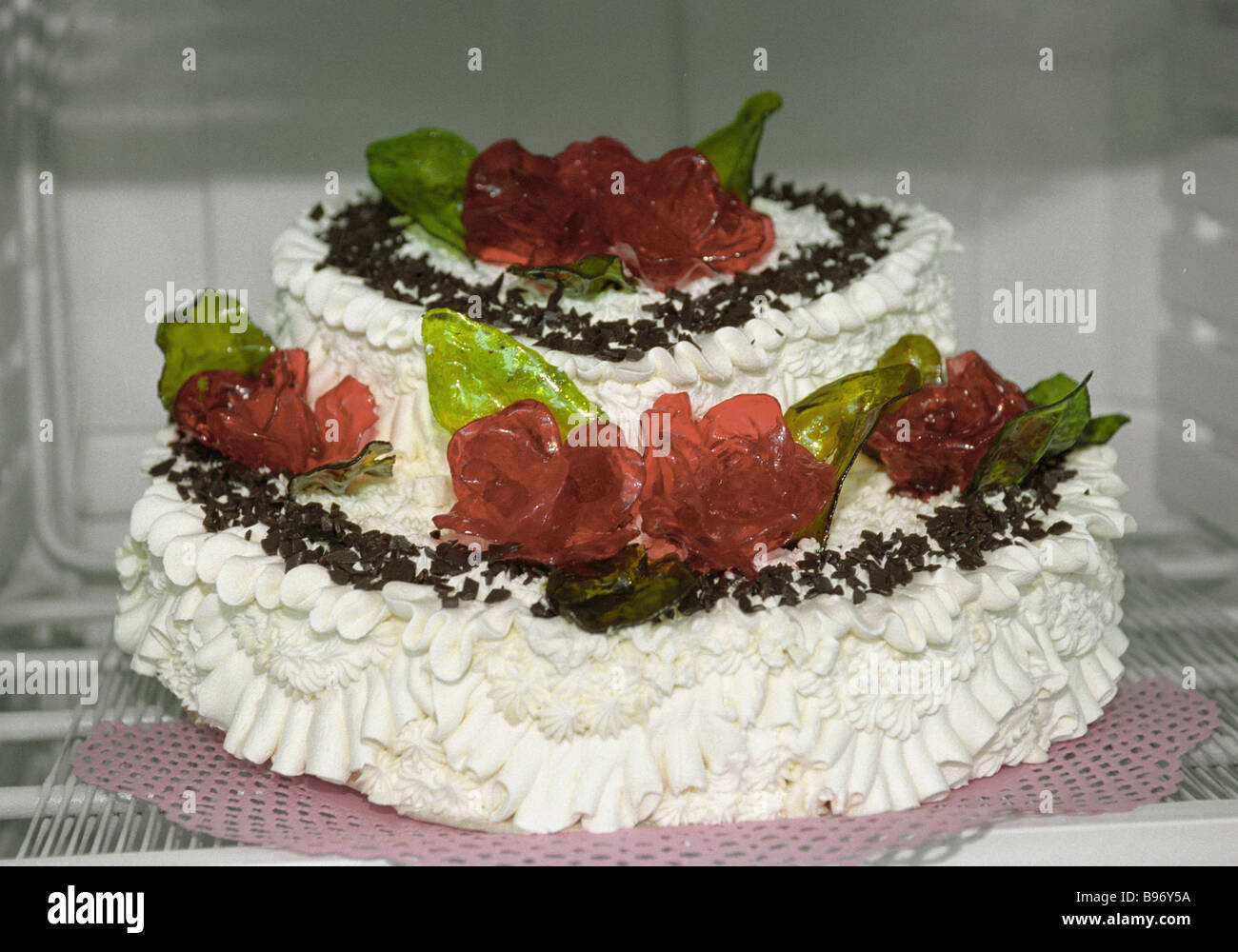 Cake displayed at the 2nd International Fair World of Ice Cream and ...