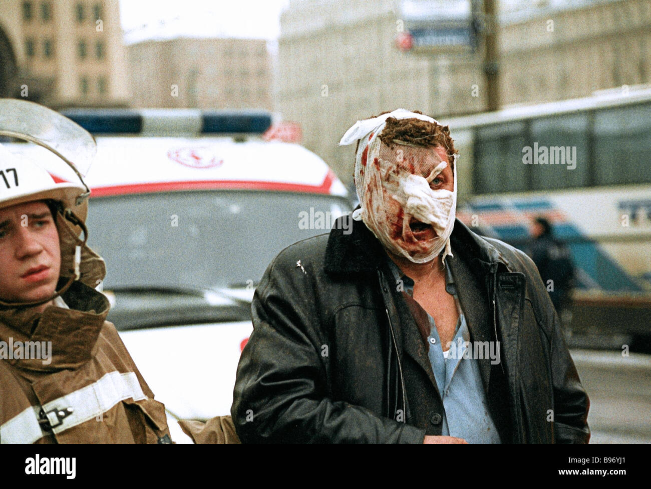 Victim Of Explosion High Resolution Stock Photography and Images - Alamy