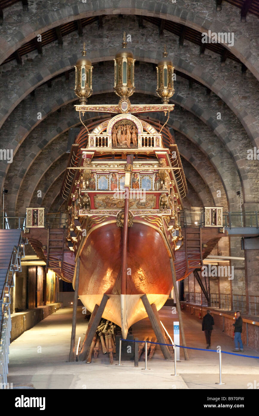 Reials, Museu Maritim, Drassanes, Barcelona Spain Stock Photo - Alamy