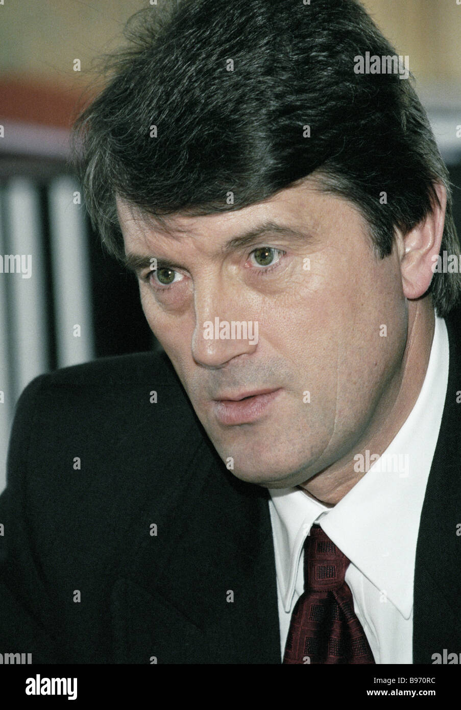 Viktor Yushchenko Prime Minister of Ukraine Stock Photo - Alamy