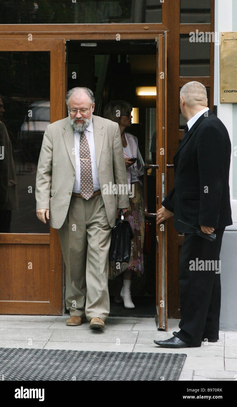 Vladimir Churov chairman of the Central Electoral Commission following ...