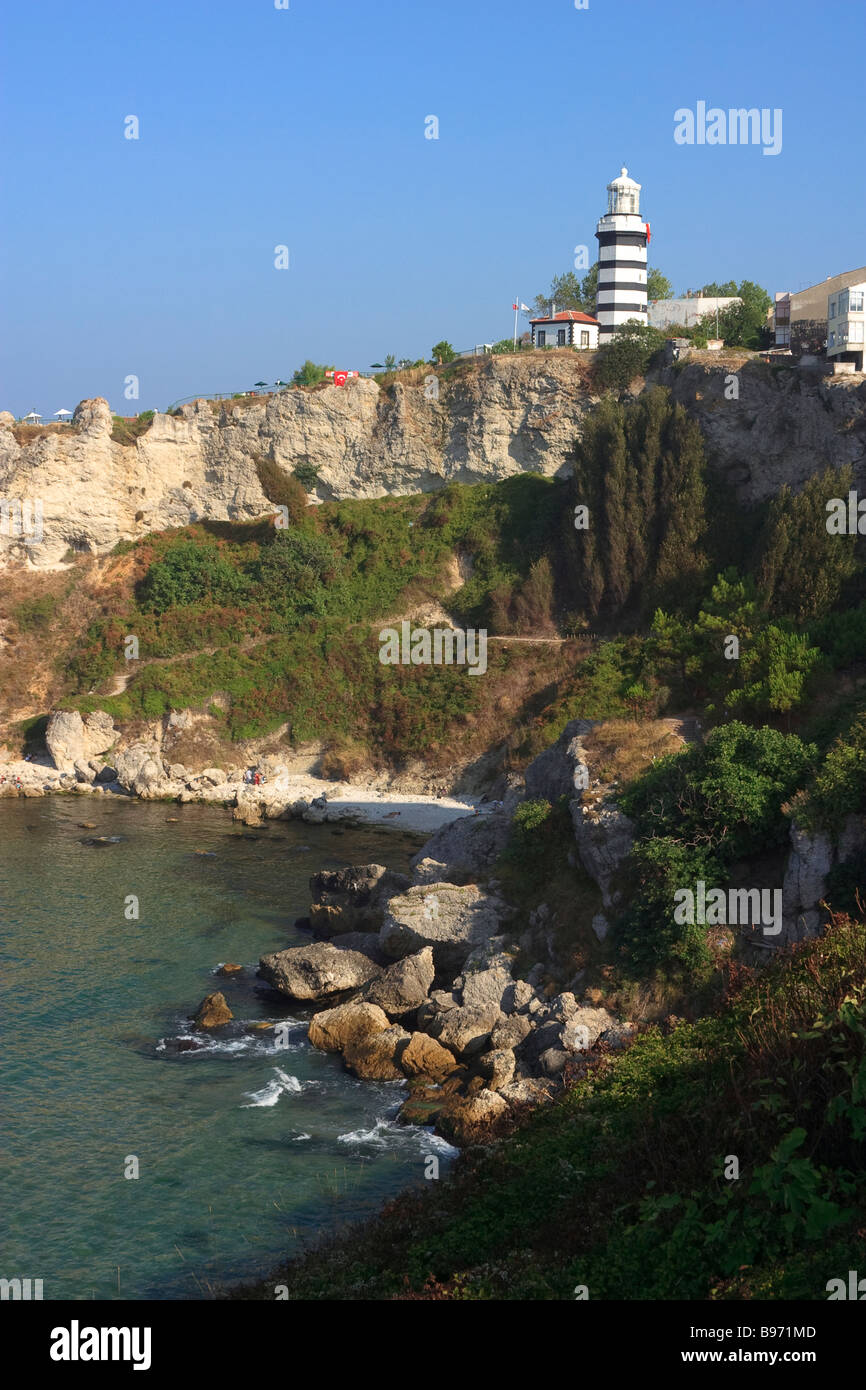 Lighthouse of Sile Istanbul Turkey Stock Photo - Alamy
