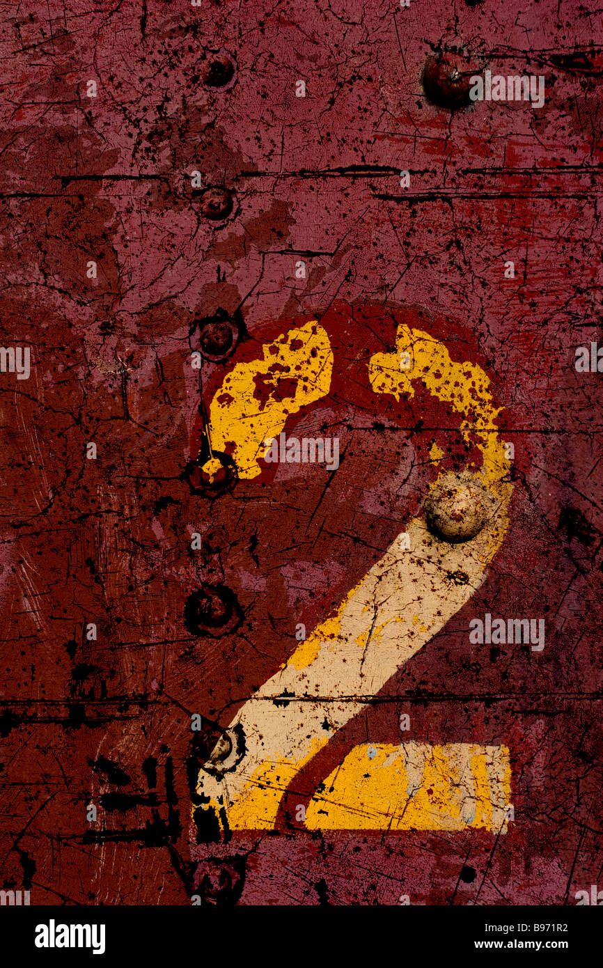 Number two 2 Stock Photo - Alamy