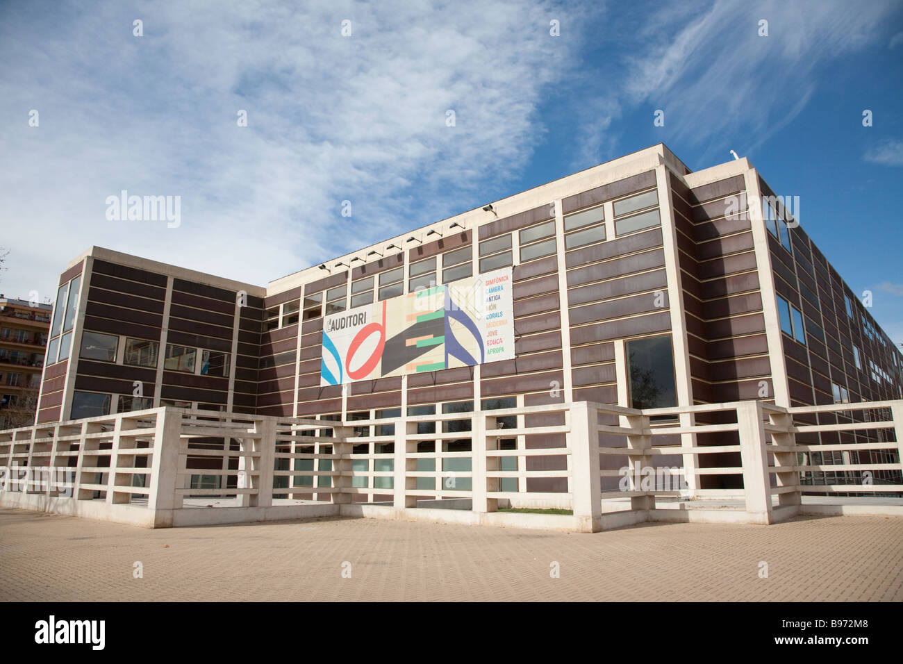 Auditori de Barcelona Spain Stock Photo - Alamy