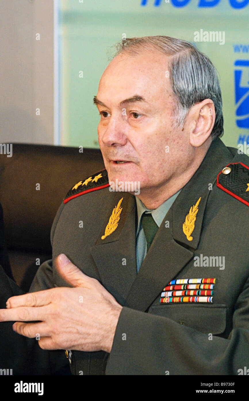 Colonel General Leonid Ivashov Chairman of the Russian Military Power ...