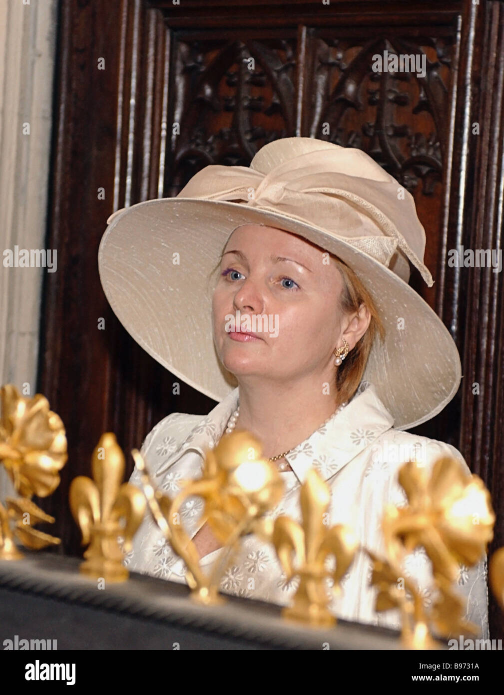 Mrs Lyudmila Putin visited the National Gallery in London during ...