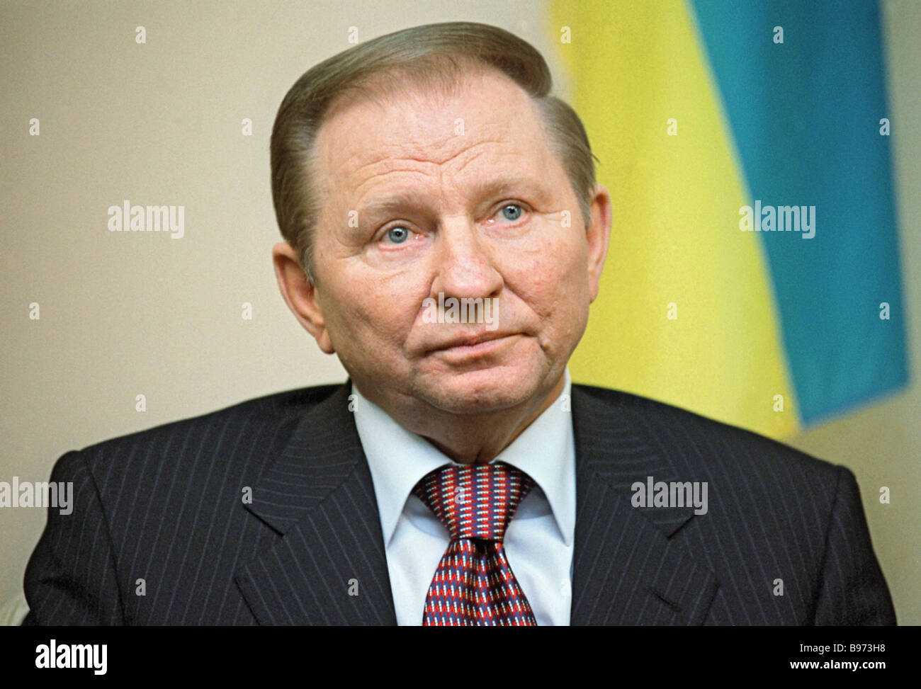 Leonid Kuchma served as President of Ukraine from 1994 to 2005 Stock ...