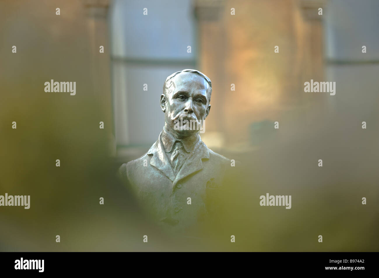 The Statue of Sir Edward Elgar on Belle Vue Terrace Malvern The ...