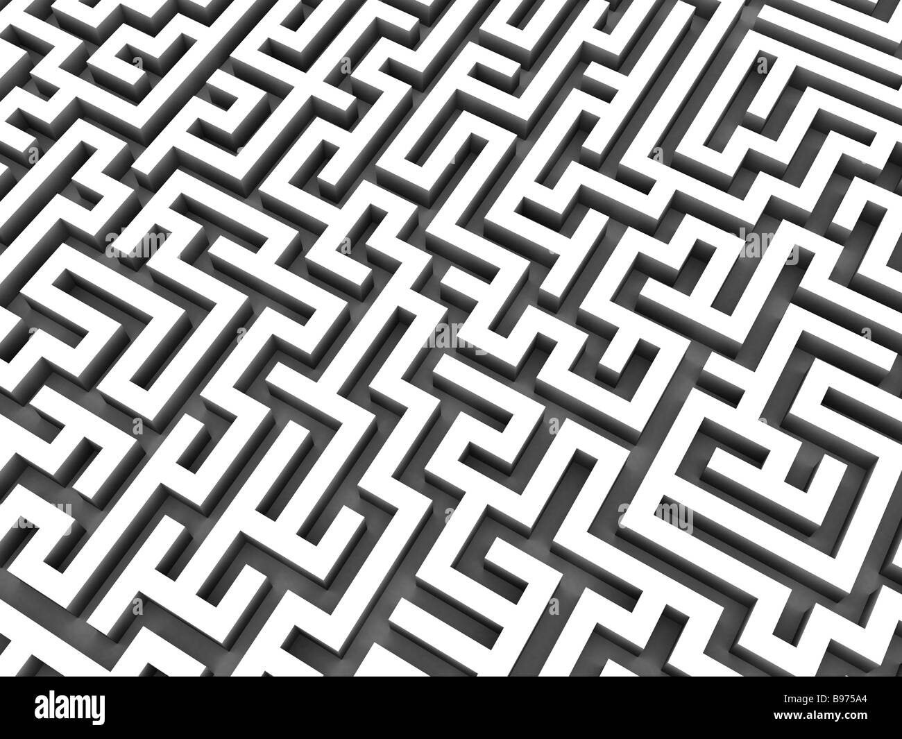 Maze overlook hi-res stock photography and images - Alamy