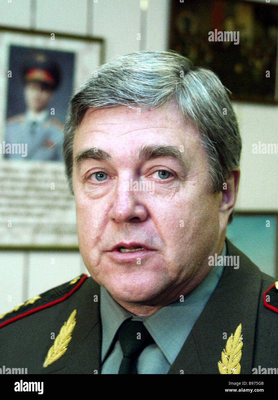 Colonel General Nikolai Rogozhkin Commander of Russian Interior ...