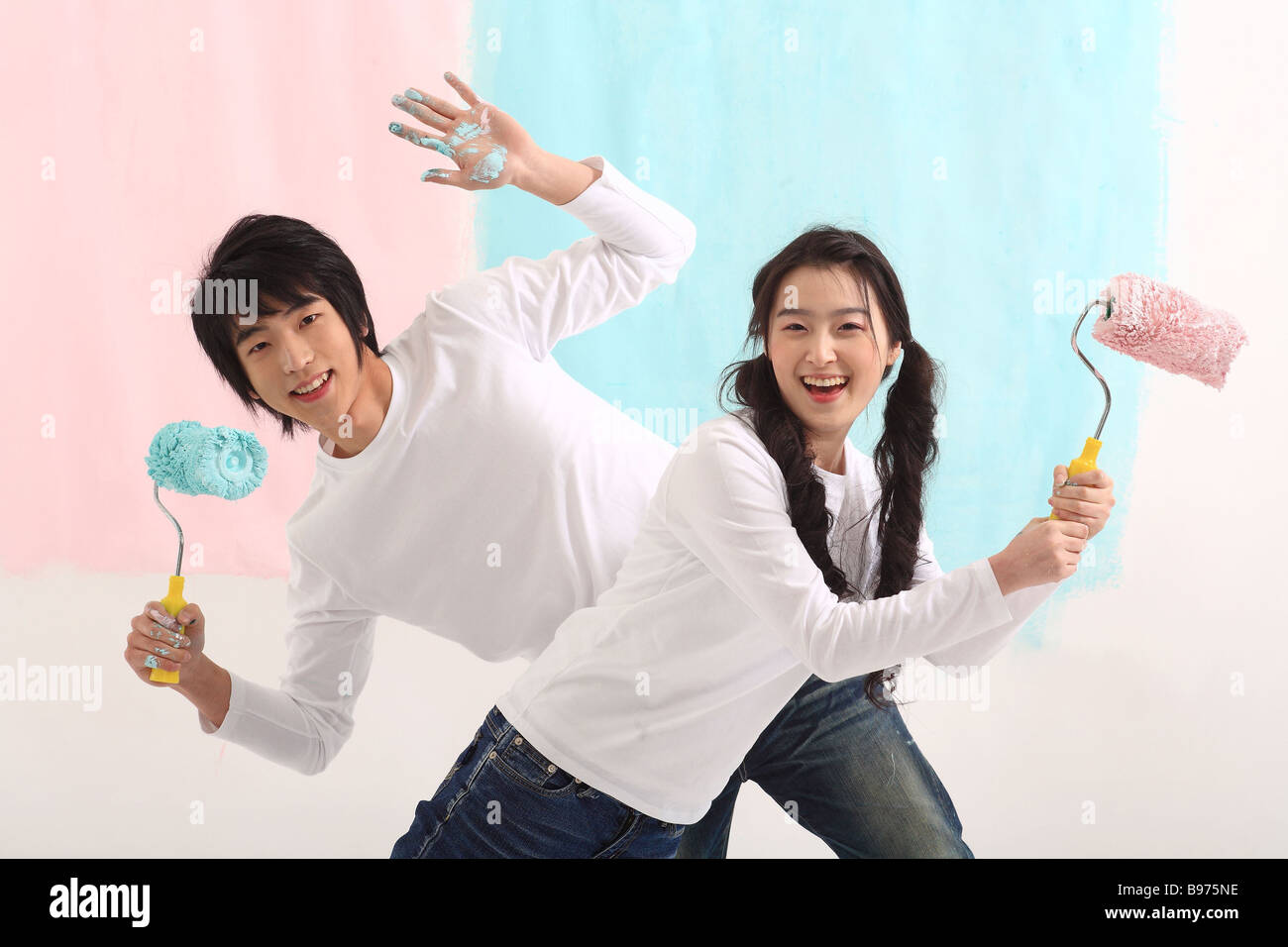 Dailylife of Young Teenagers Stock Photo - Alamy