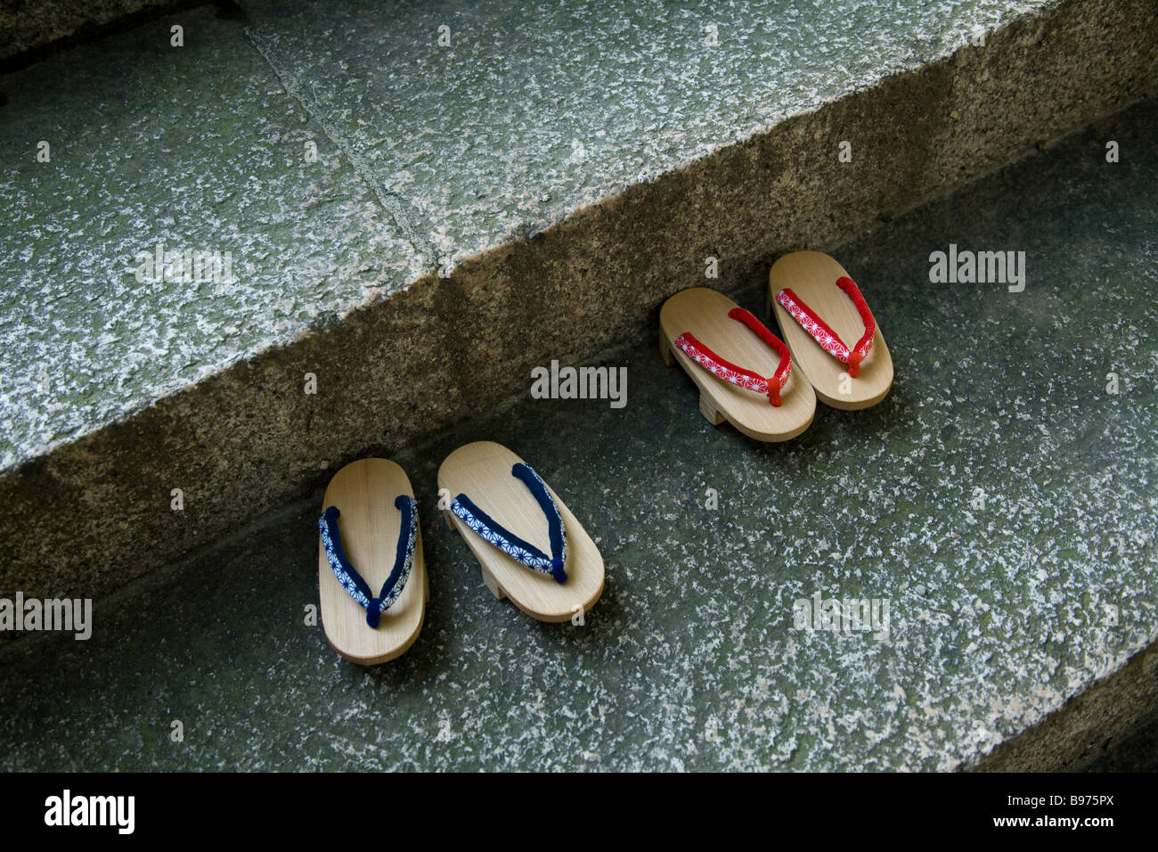 Male and female traditional footwear Stock Photo - Alamy