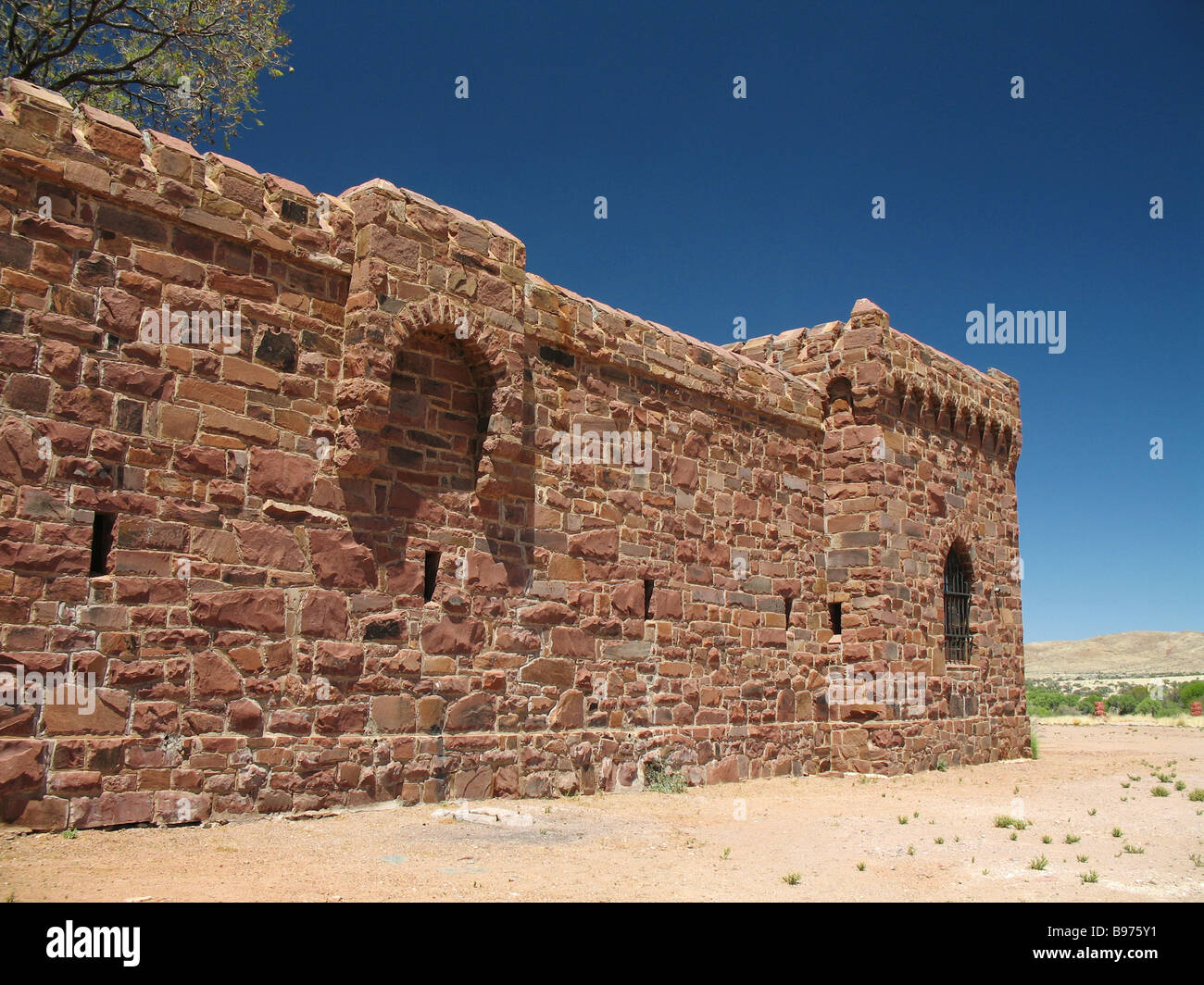Namibia fort fortress desert hi-res stock photography and images - Alamy