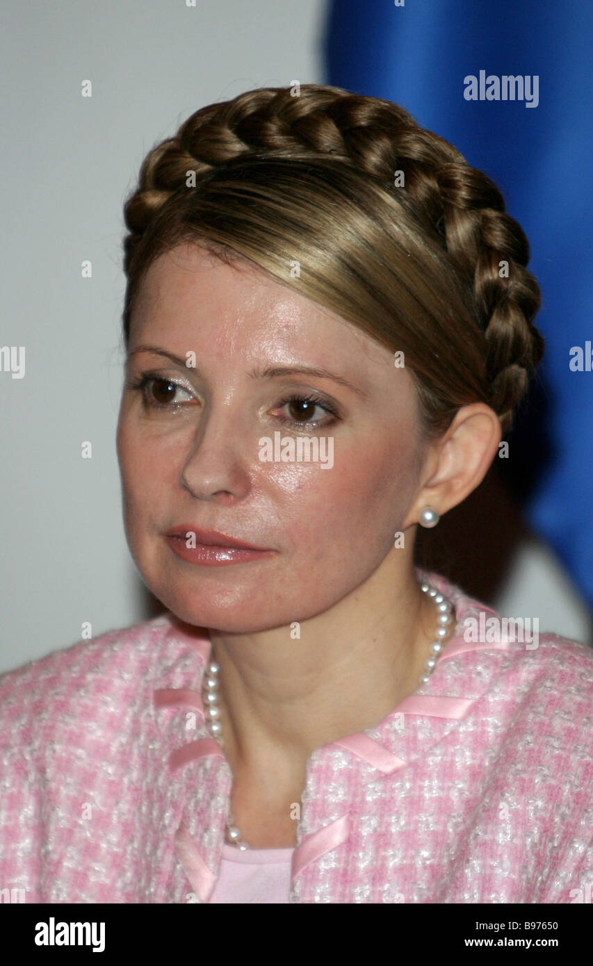 Ukrainian prime minister Yuliya Tymoshenko Stock Photo - Alamy