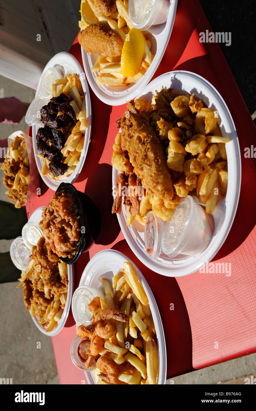 Food Sample Display at Florida State Fair Tampa Stock Photo - Alamy
