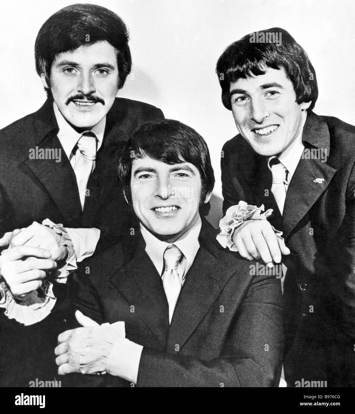 BACHELORS Irish pop trio in 1963 from left John Stokes, Con Clusky and ...