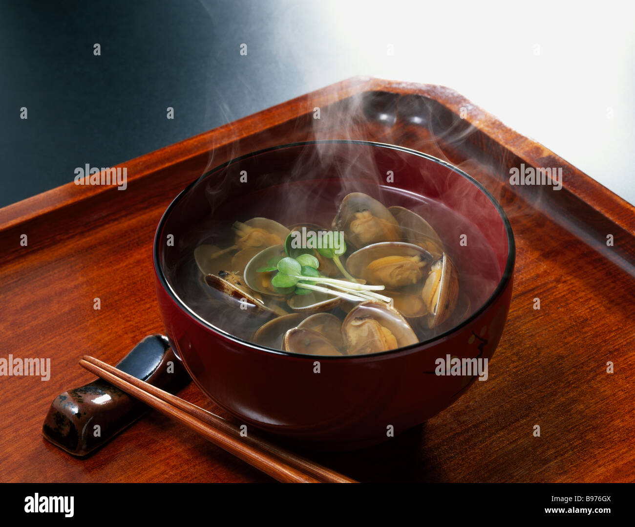 Short-neck clam soup Stock Photo - Alamy