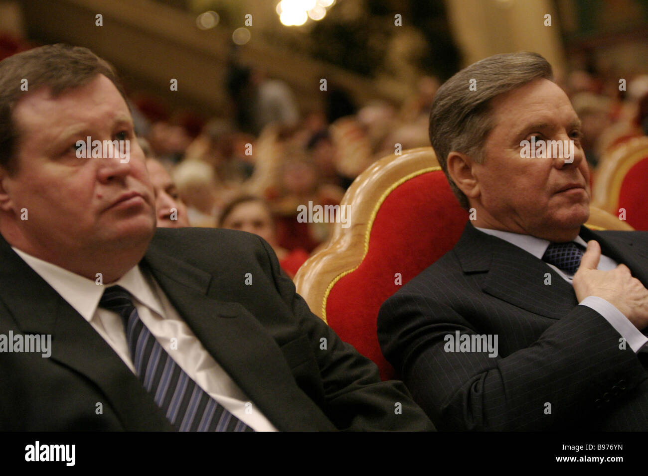 Russian Prosecutor General Vladimir Ustinov and Moscow Region Governor ...
