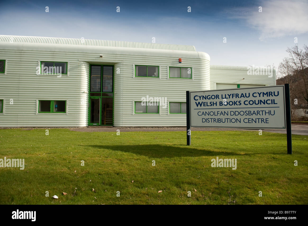 The Wales Book Council warehouse and distribution centre Aberystwyth ...