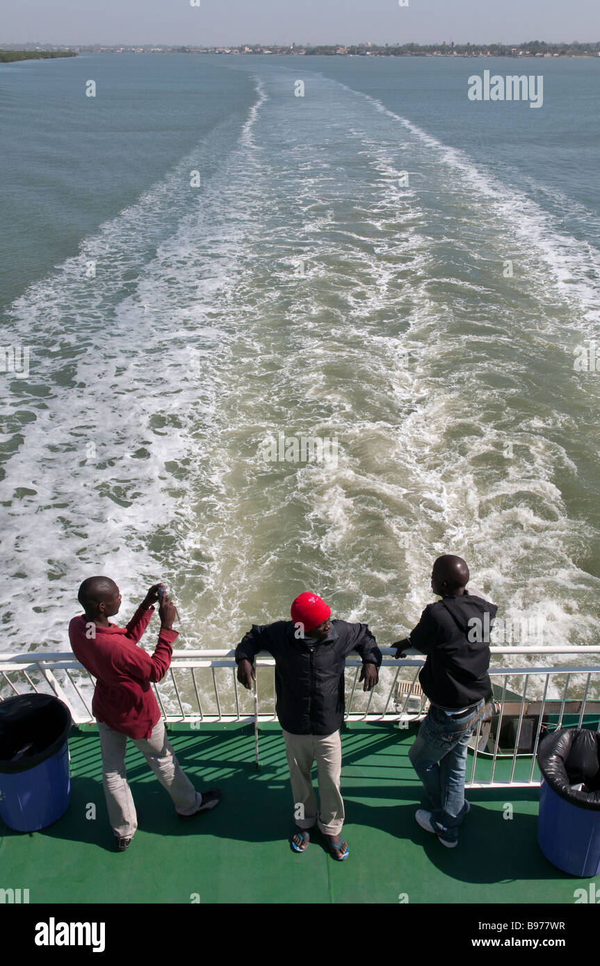 West Africa Senegal Casamance Ferry from Ziguinchor to Dakar on the ...