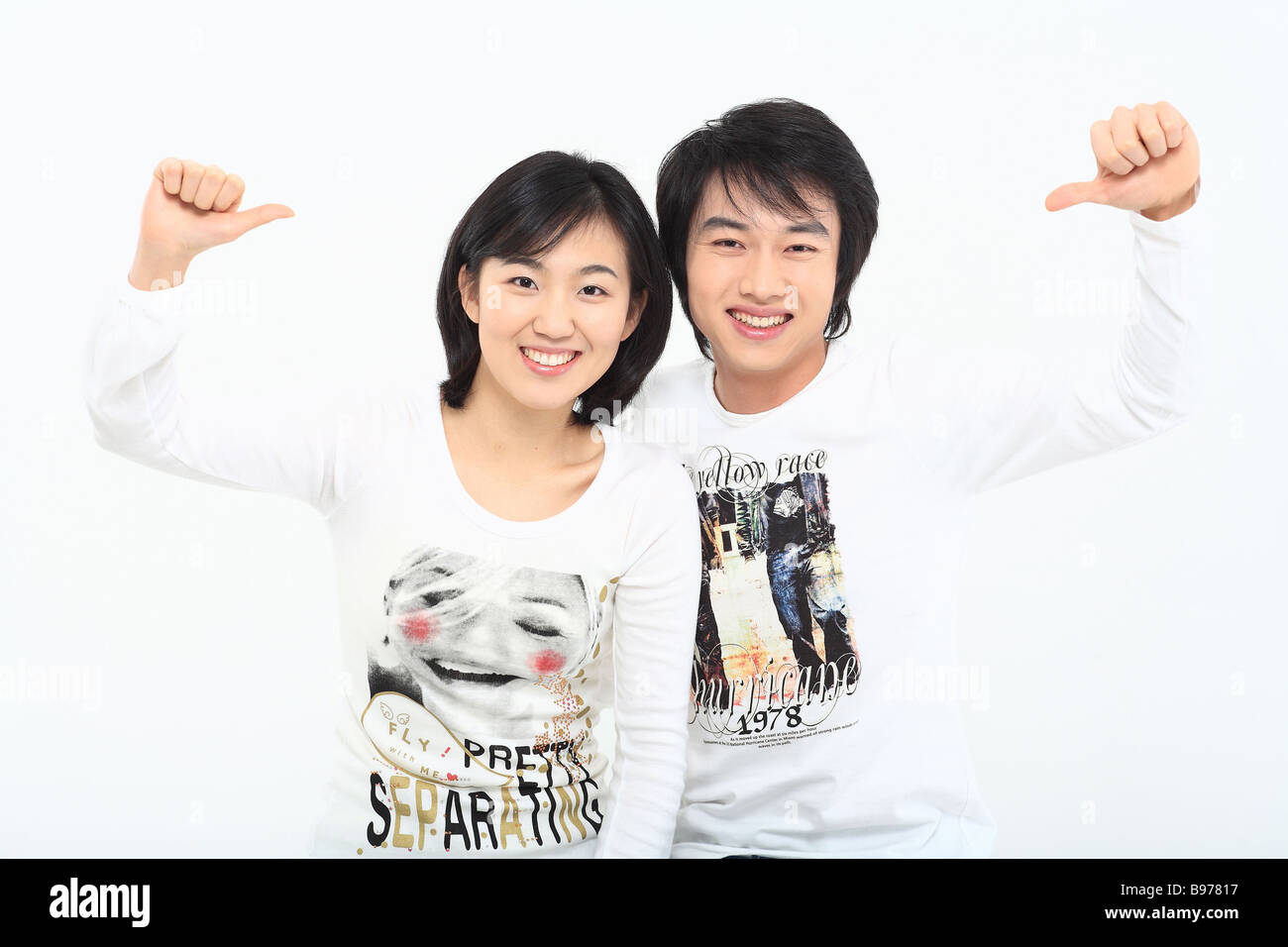 Everyday Life of Young Couple Stock Photo - Alamy