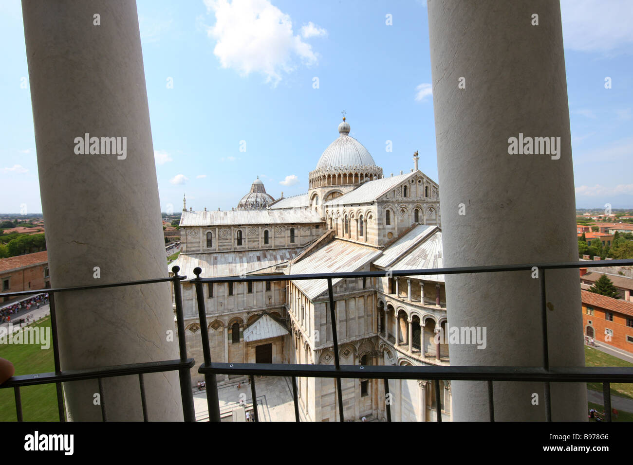 Italy, Tuscany, Pisa, view from the Leaning Tower Stock Photo - Alamy