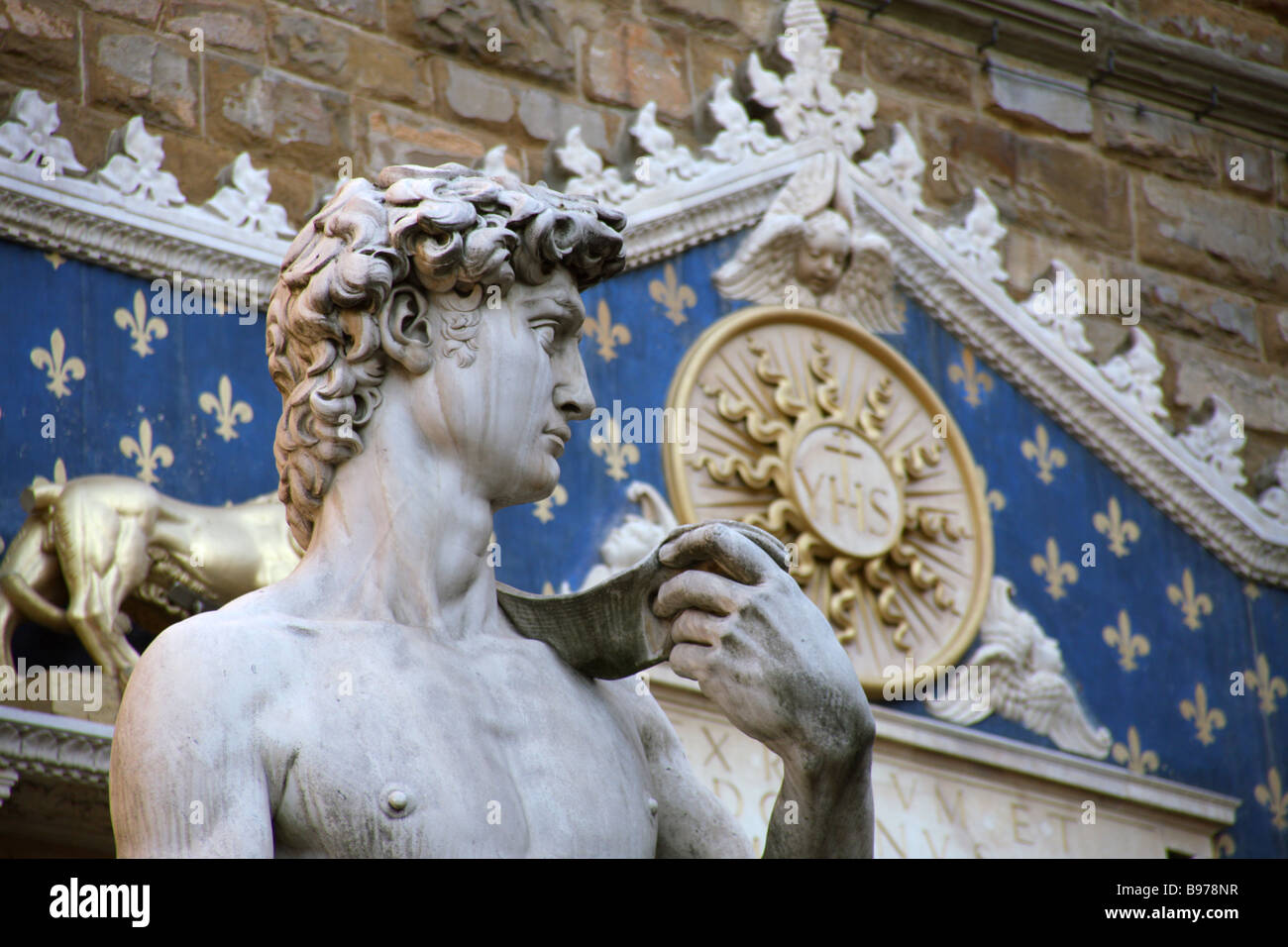 Italy, Florence, Piazza della Signoria, David Stock Photo - Alamy