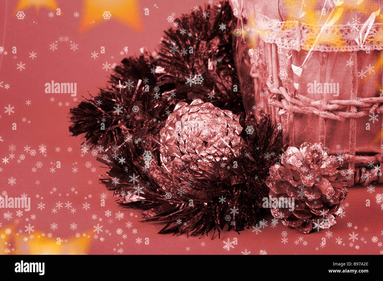 Close-up picture of christmas present Stock Photo - Alamy