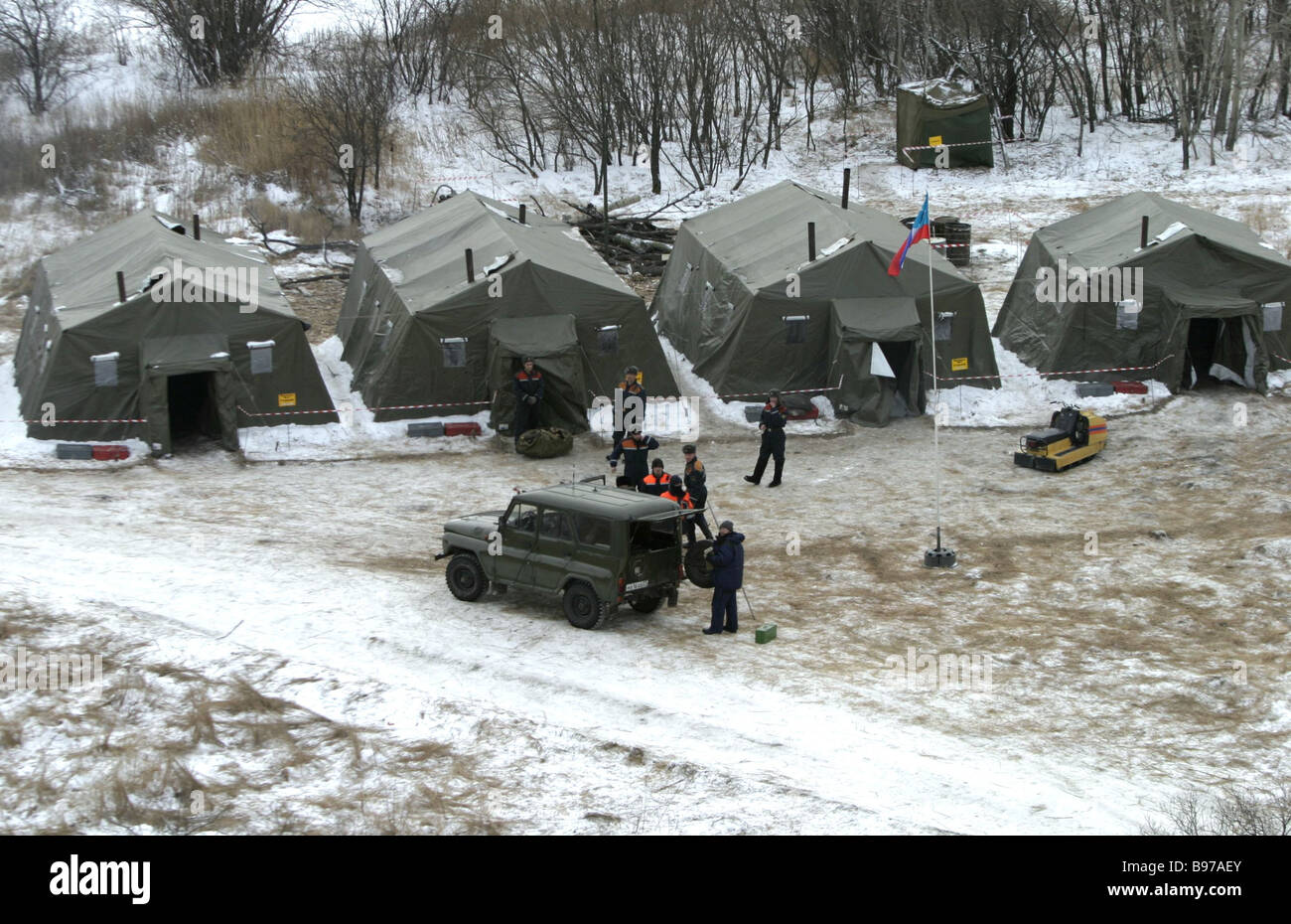 Emergency Camp High Resolution Stock Photography and Images - Alamy