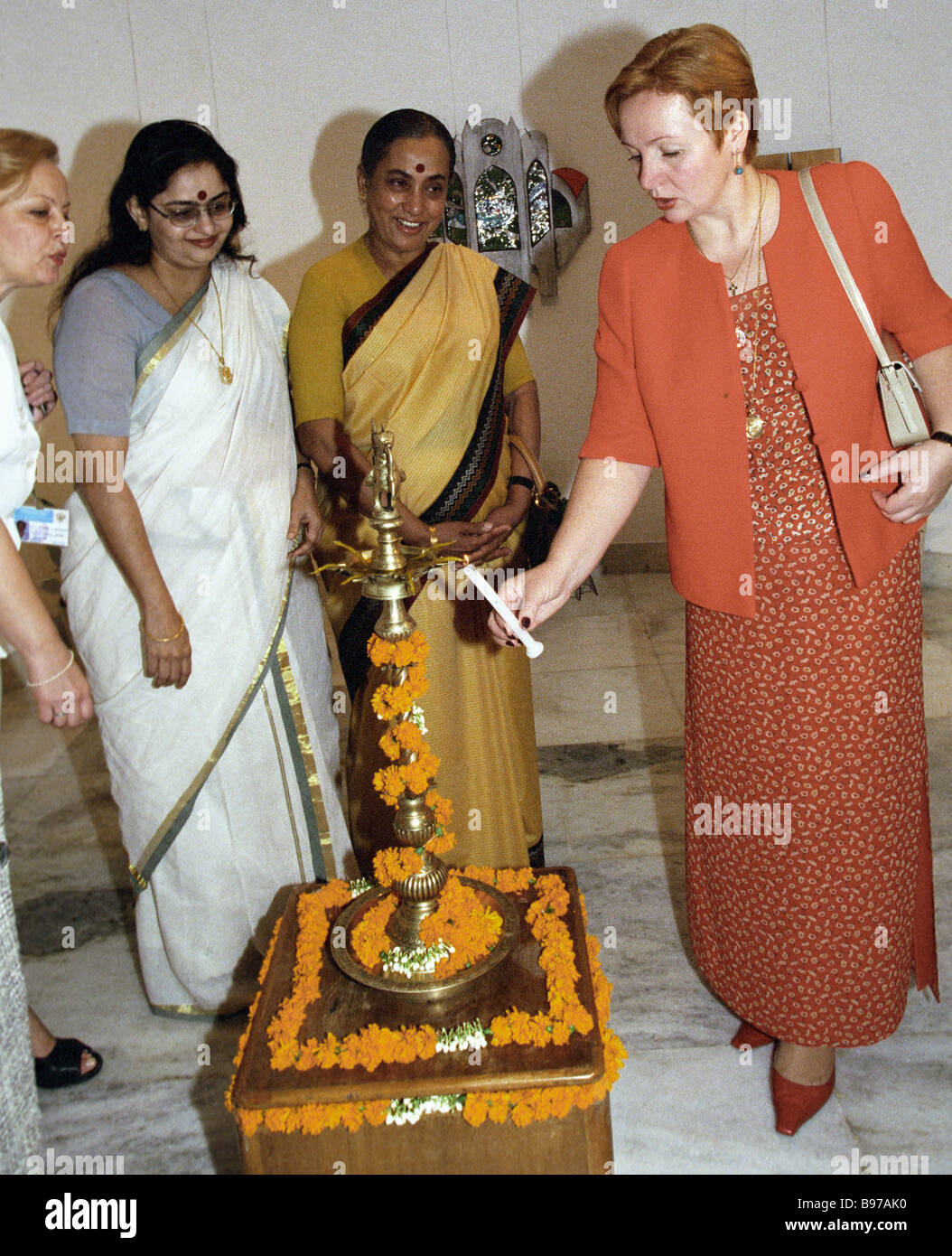 Lyudmila Putin Russia s First Lady right at the Russian Research and ...