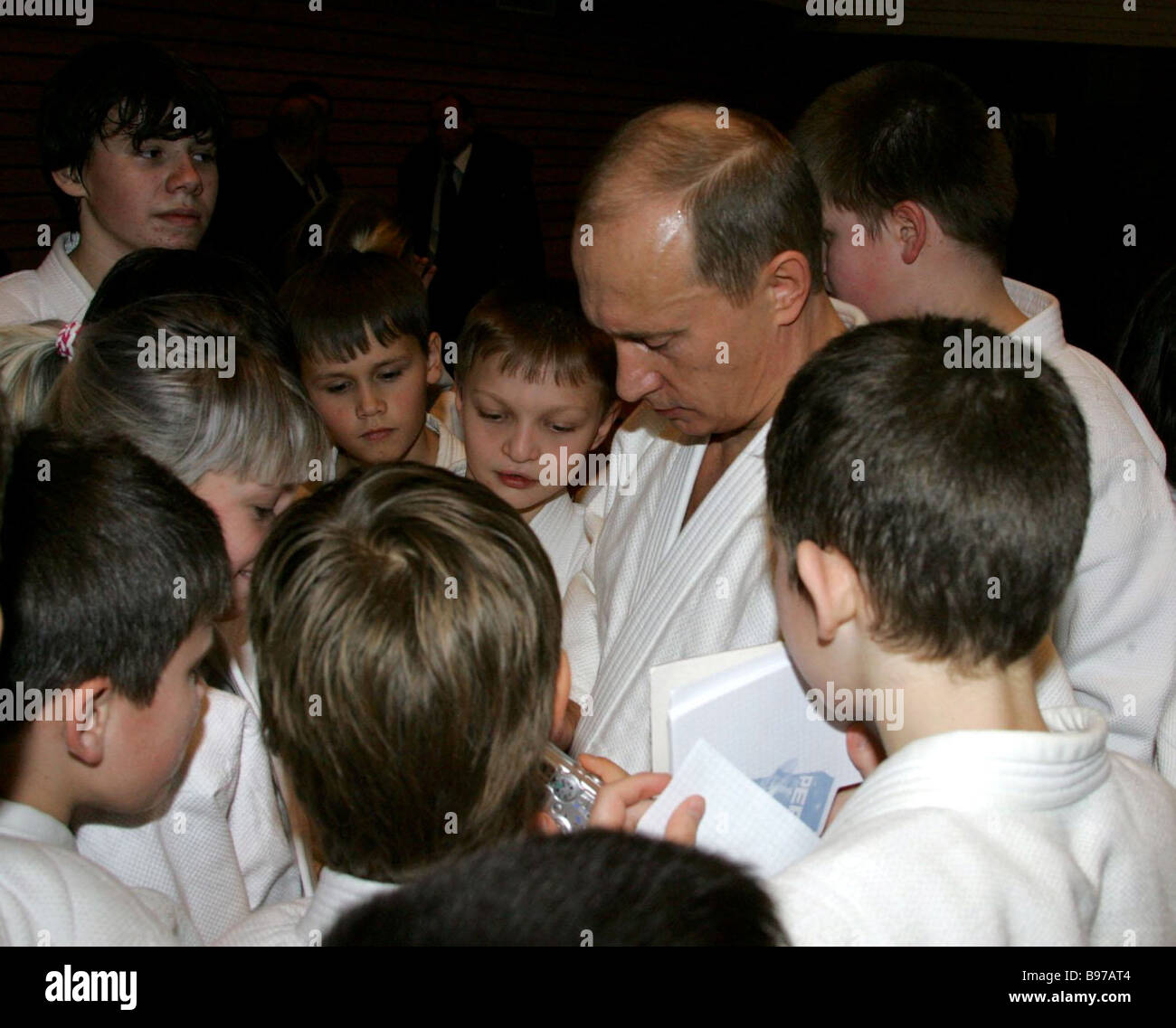 Russian President Vladimir Putin giving judo master class in the Higher ...