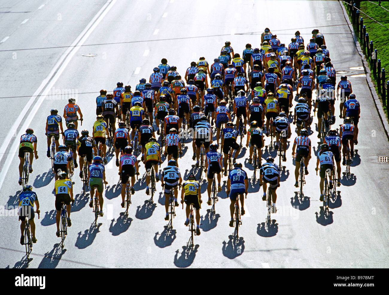 Over 100 cyclists from Russia and former Soviet republics are taking ...