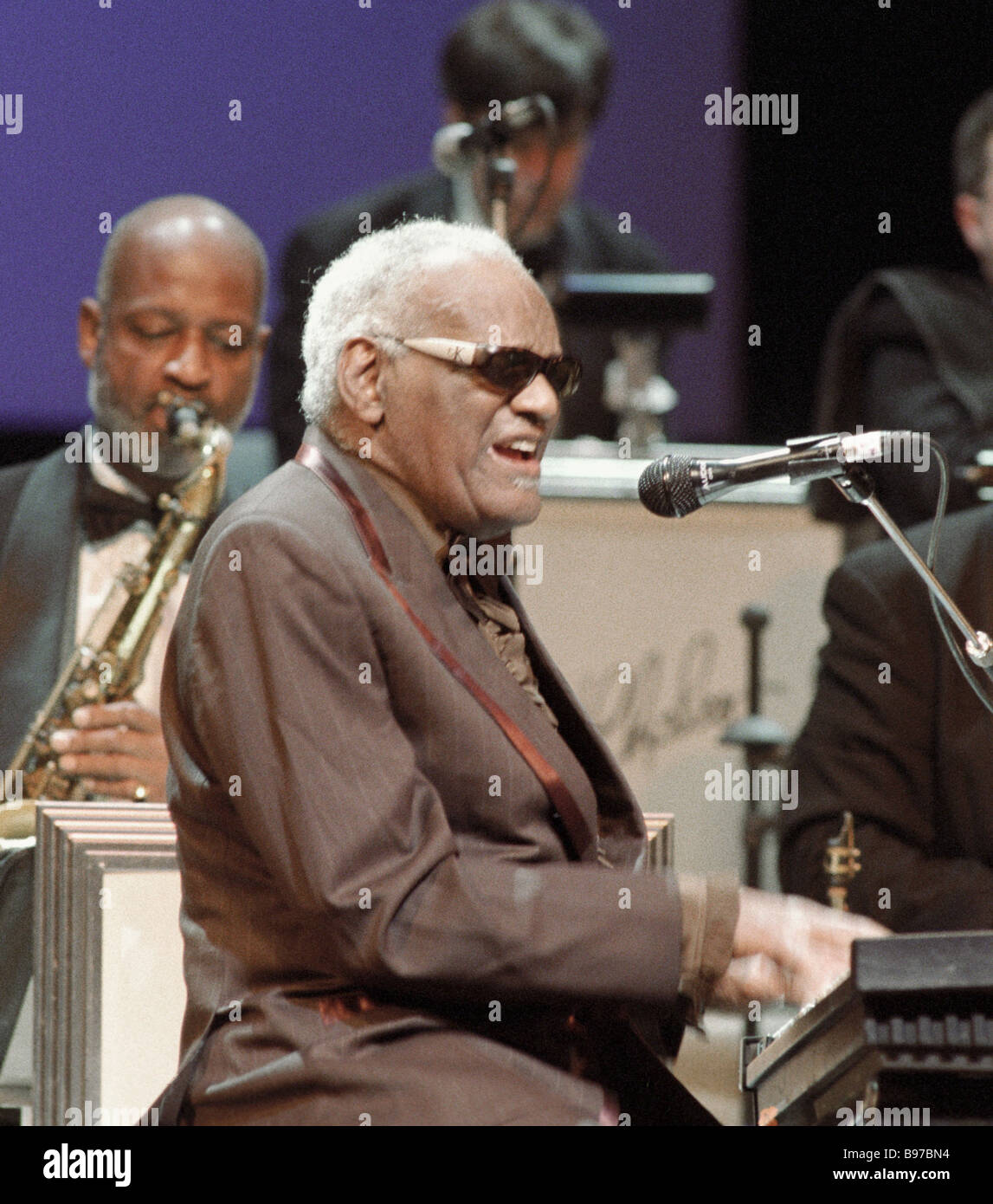Ray Charles concert at the State Kremlin Palace of Congresses Stock ...