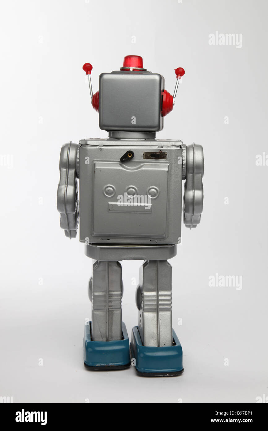 Robot toy vintage hi-res stock photography and images - Alamy