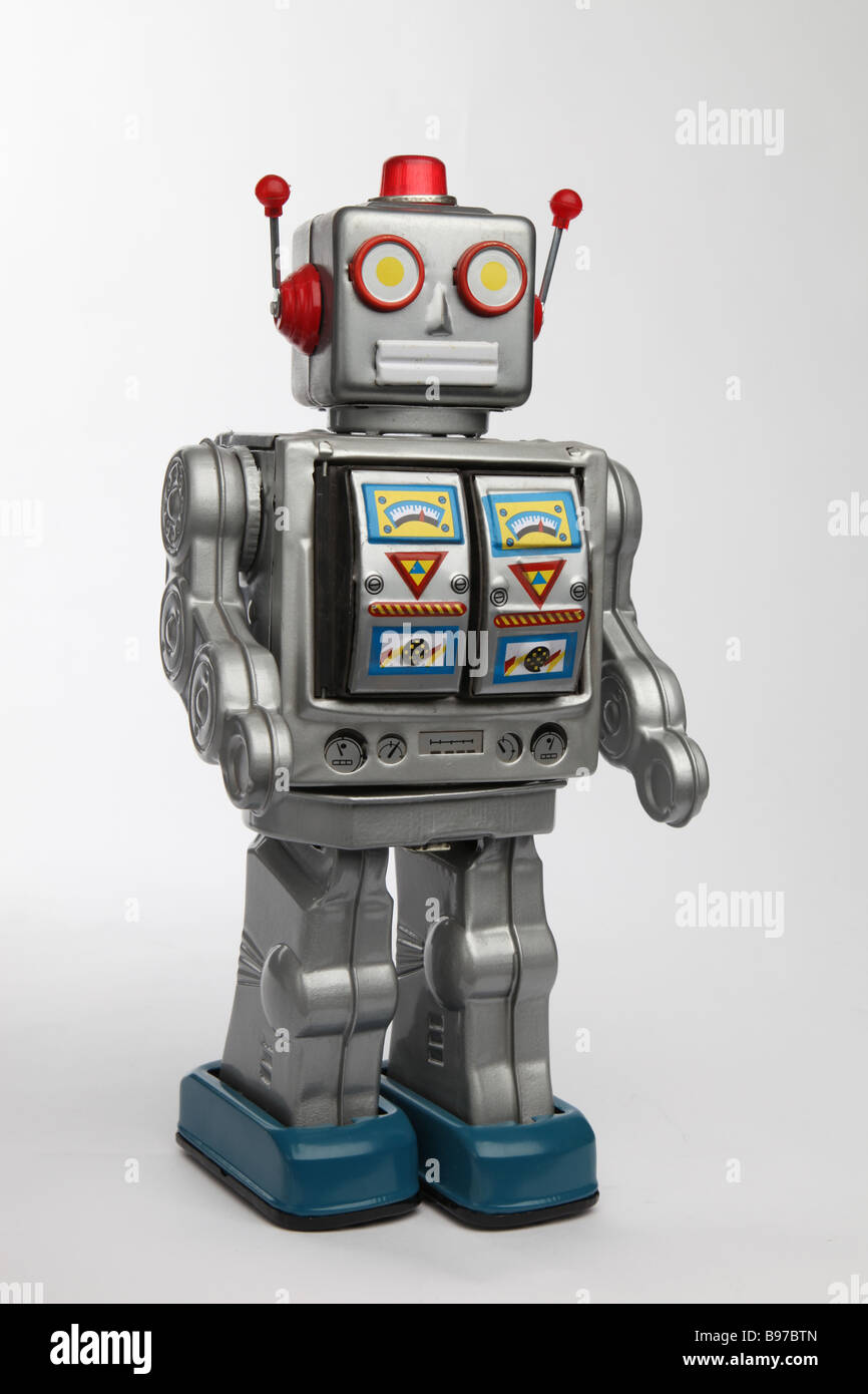 Colourful robot hi-res stock photography and images - Alamy