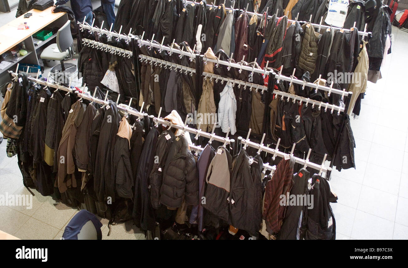Full wardrobe of clothes hi-res stock photography and images - Alamy