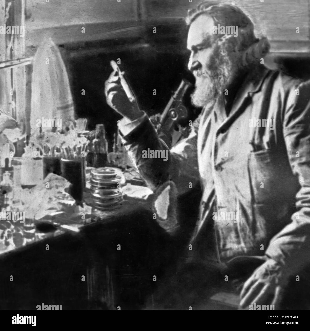 Russian biologist Ilya Mechnikov Stock Photo - Alamy