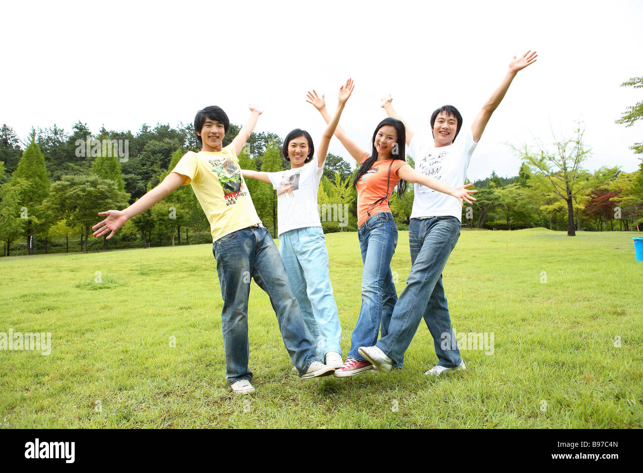 Leisure Life of Young Couple Stock Photo - Alamy