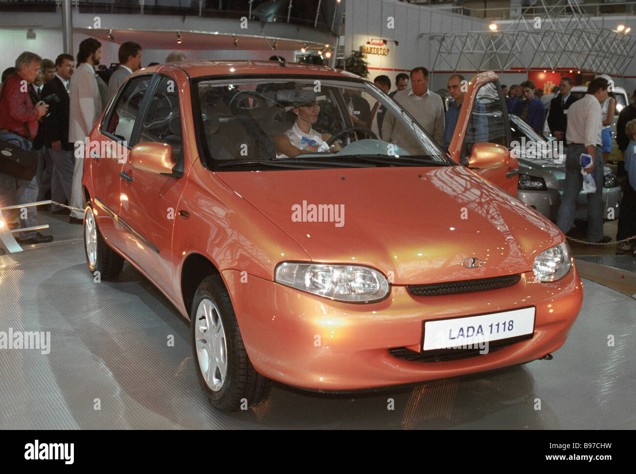 A new VAZ car of the Volga motor works Stock Photo - Alamy