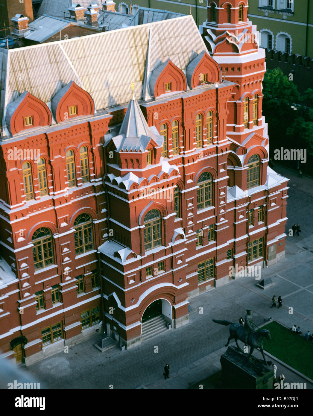 Building of the History Museum in Moscow Stock Photo - Alamy