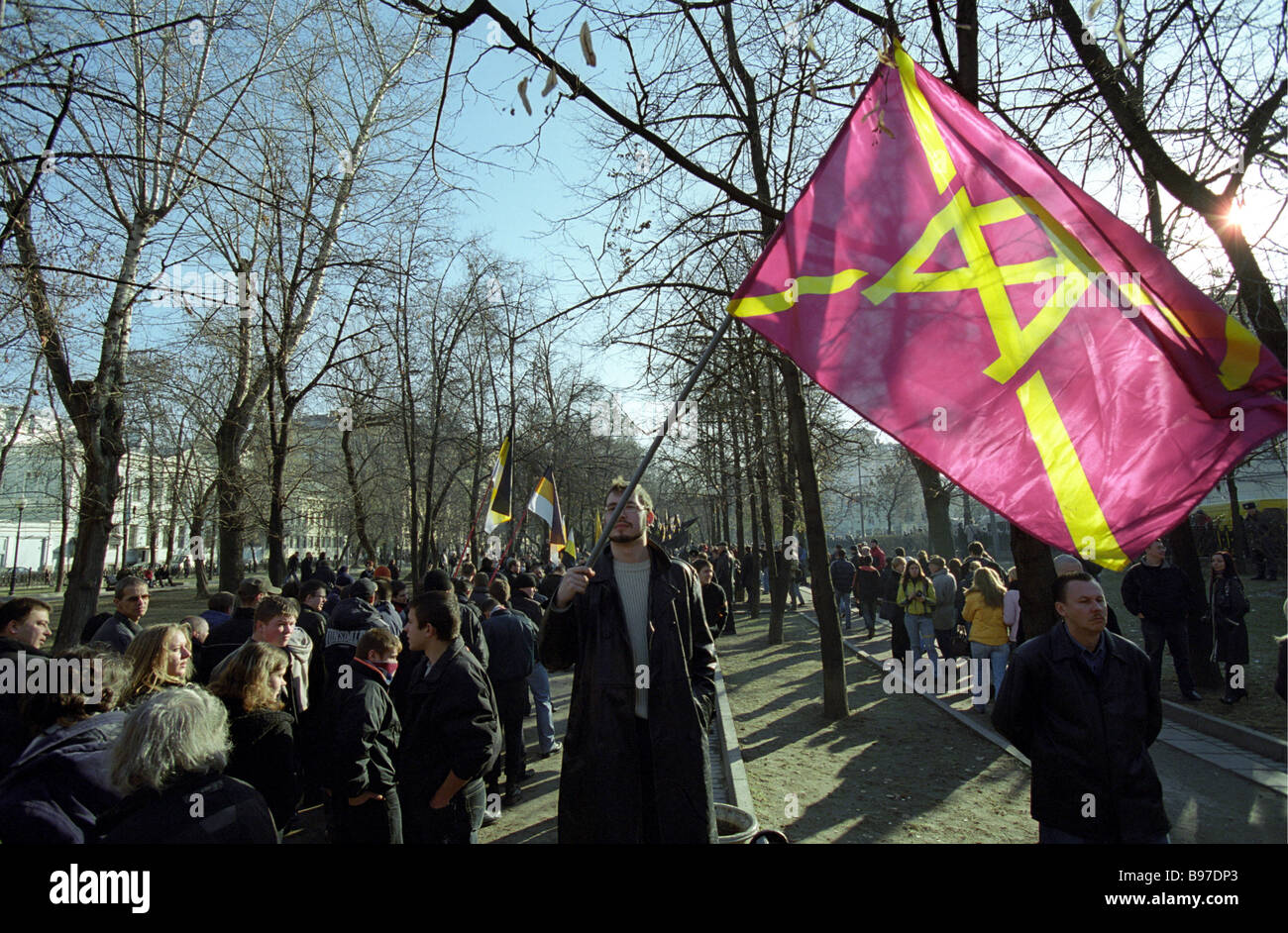 Nationalist radicals staged a meeting of their own on National Unity ...