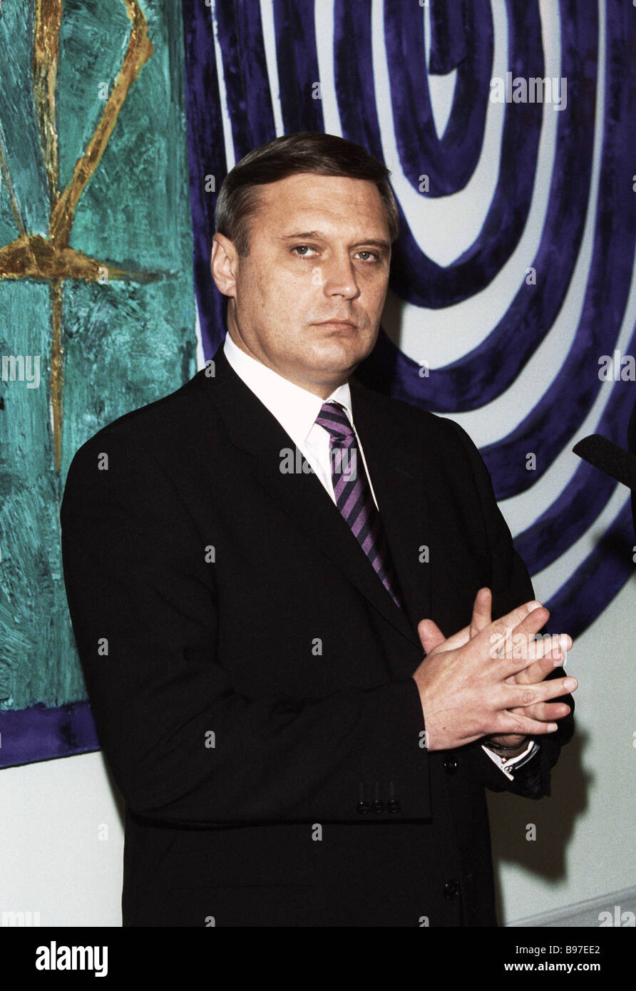 Russian Prime Minister Mikhail Kasyanov s visit to Norway Stock Photo ...